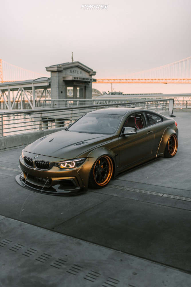 2017 BMW 440i Base with 20x11.5 MV Forged SV1 Corsa Series and Michelin ...