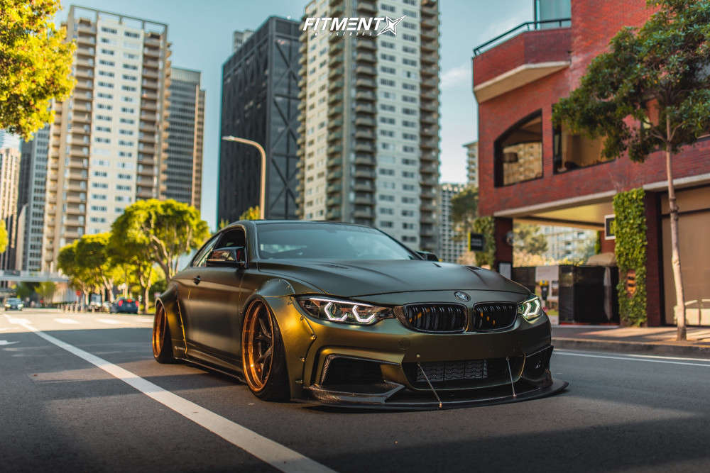 2017 BMW 440i Base with 20x11.5 MV Forged SV1 Corsa Series and Michelin ...