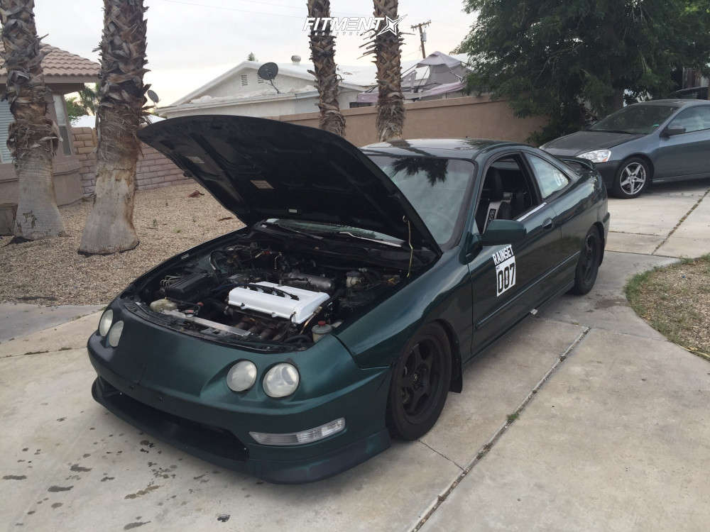 1999 Acura Integra GS-R with 15x6.5 Desmond Sw388 and Federal 205x50 on ...