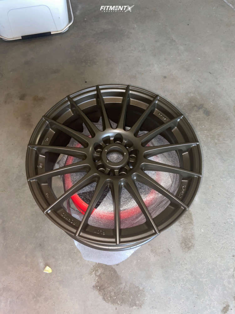 2013 Volkswagen GTI Base with 18x8 Konig Rennform and Nitto 235x40 on ...