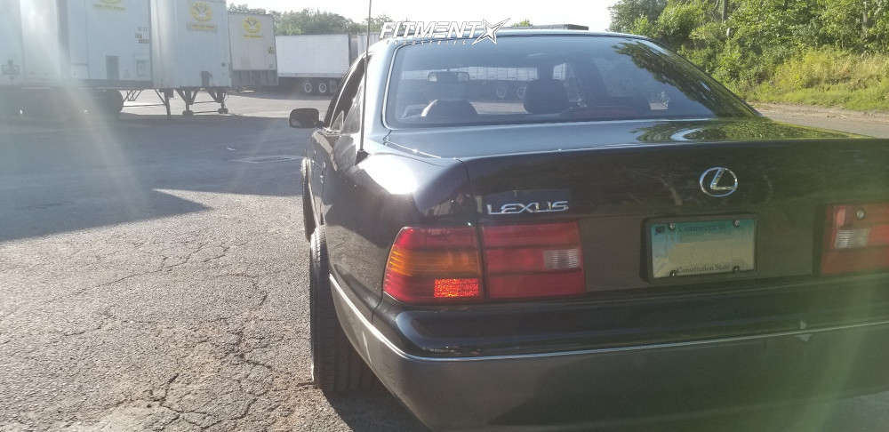 1995 Lexus LS400 Base with 19x9.5 ESR CS15 and Nankang 245x40 on Stock ...