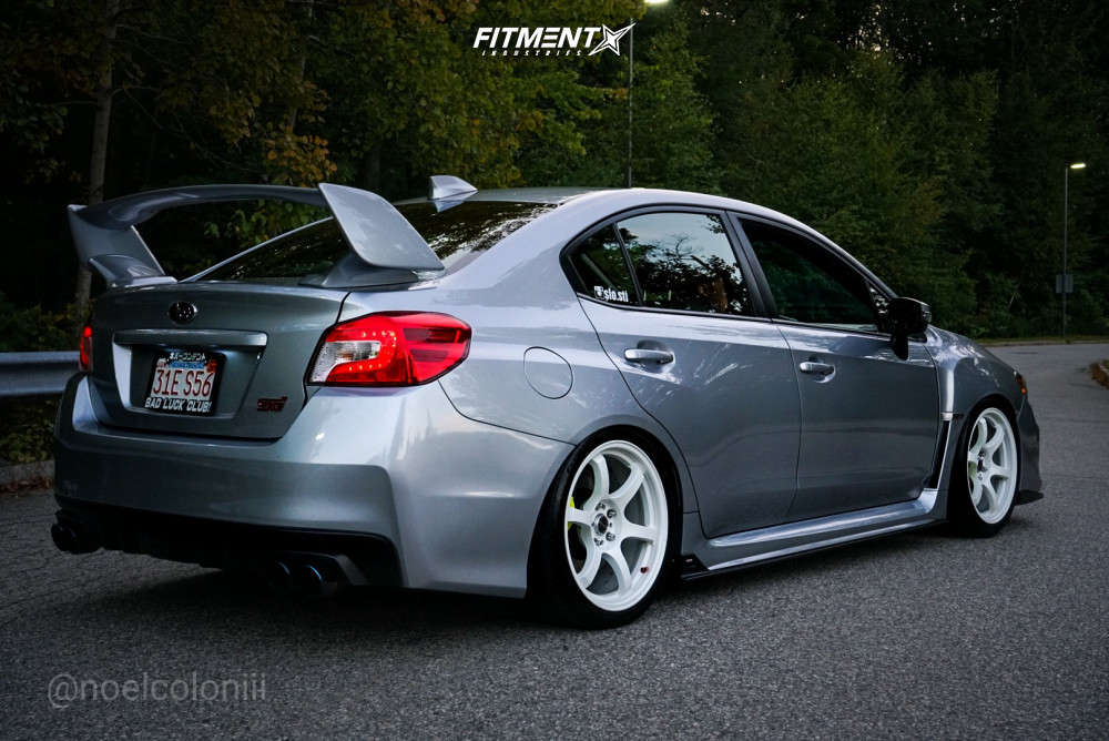 2018 Subaru WRX STI Base with 18x9.5 Gram Lights 57DR and Continental ...