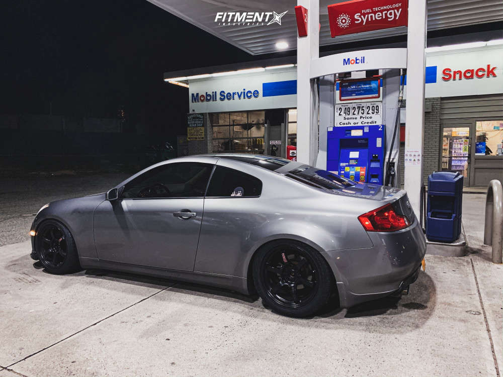2003 INFINITI G35 Base with 18x9.5 Gram Lights 57DR and Federal 255x40 ...