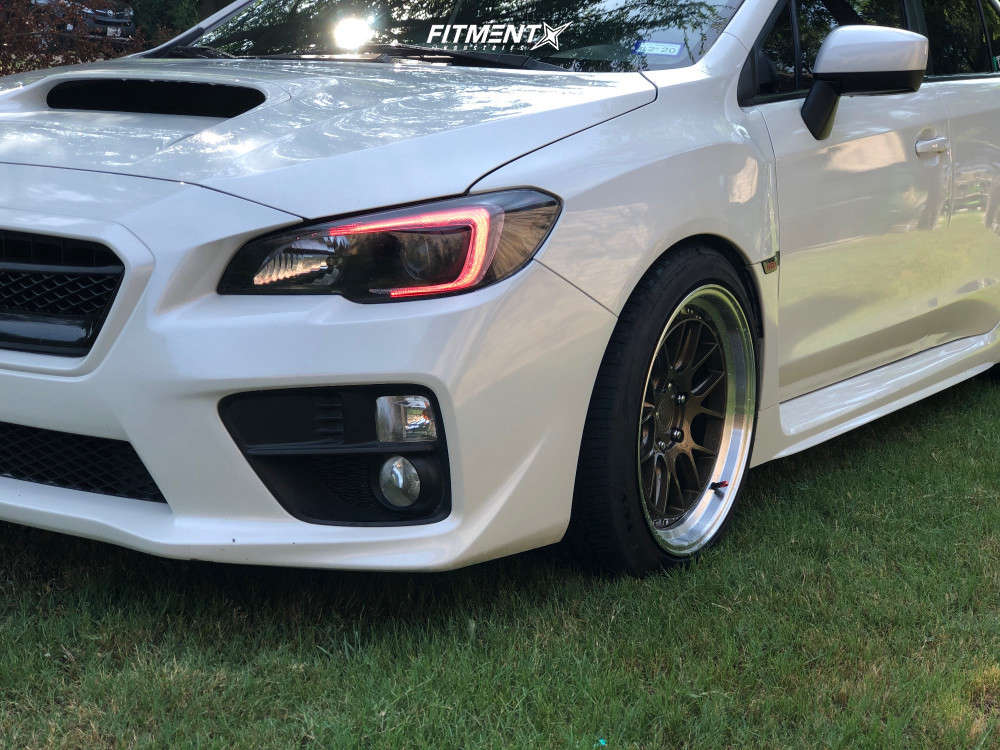 2017 Subaru WRX Premium with 18x9.5 Aodhan DS06 and Toyo Tires 245x40 ...