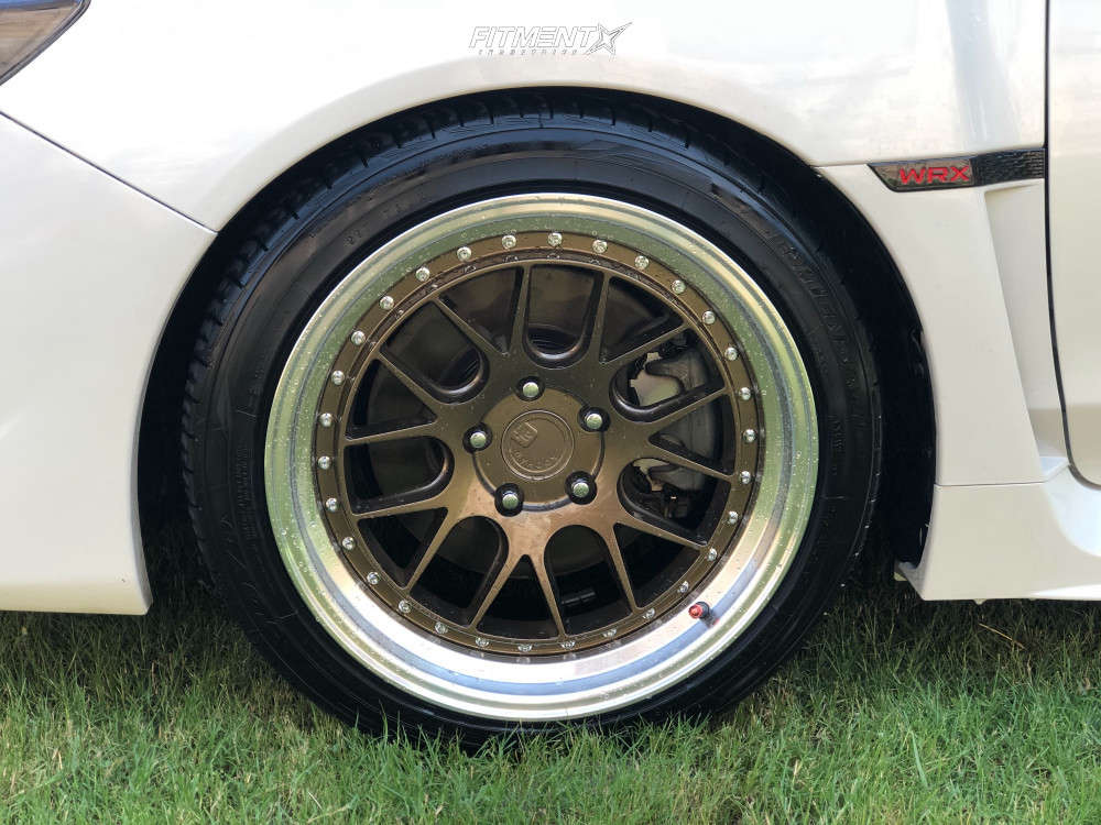 2017 Subaru WRX Premium with 18x9.5 Aodhan DS06 and Toyo Tires 245x40 ...