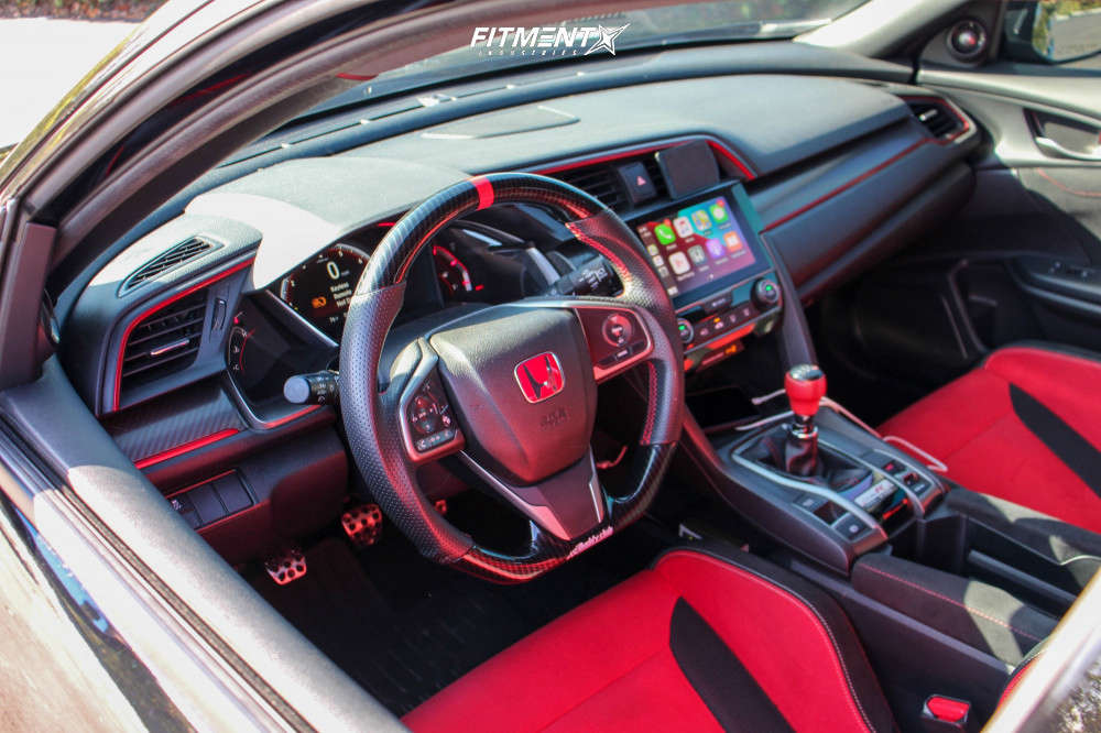 2018 Honda Civic Type R with 20x9.5 HRE FlowForm FF15 and Michelin ...