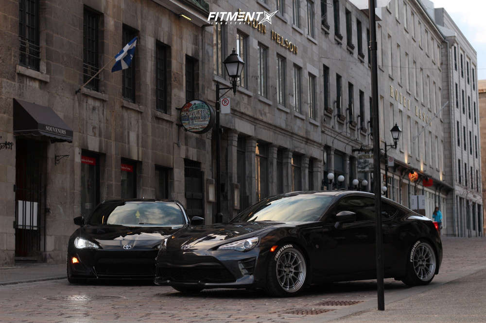 2017 Toyota 86 Base with 18x9.5 Enkei Nt03 and Firestone 245x35 on ...