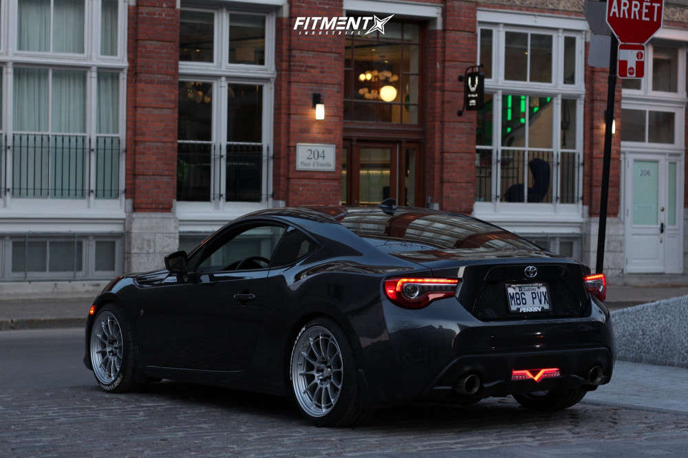 2017 Toyota 86 Base with 18x9.5 Enkei Nt03 and Firestone 245x35 on ...