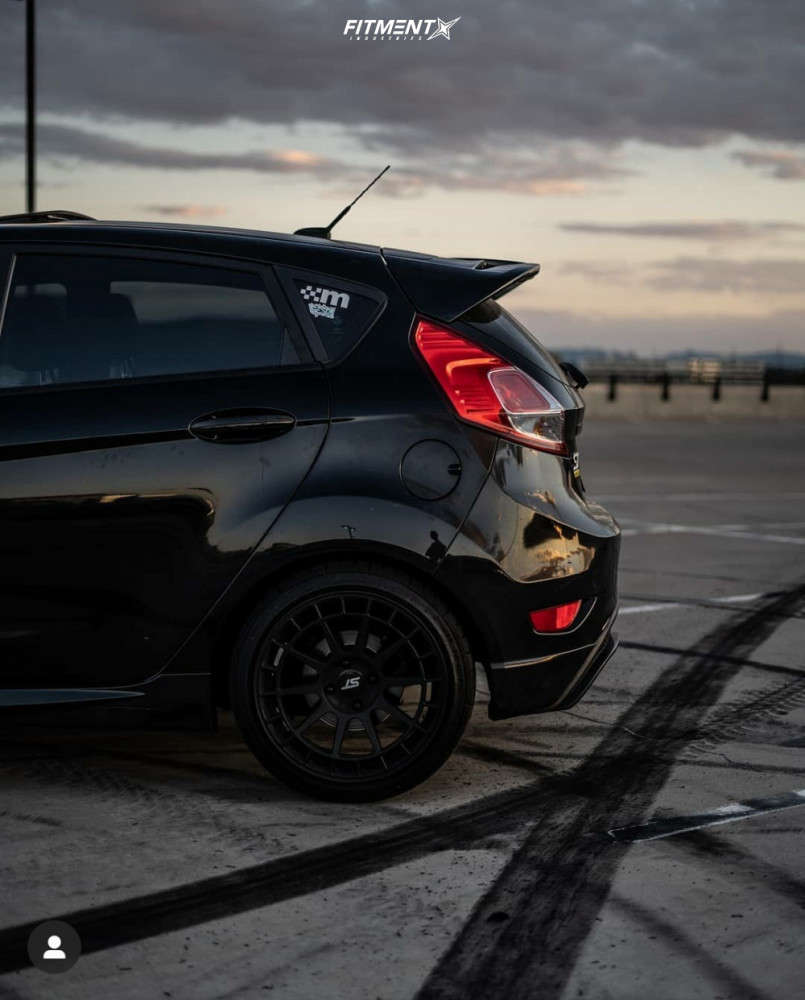 2016 Ford Fiesta ST with 17x8 Rota Recce and Falken 215x40 on Stock ...