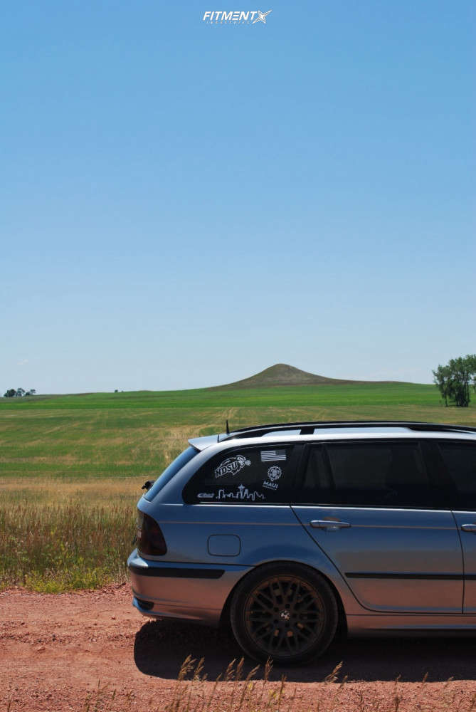 2005 BMW 325xi Base with 17x8 TSW Max and General 245x40 on Lowering Springs | 1172591 | Fitment ...