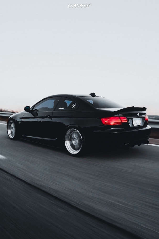 2011 BMW 335is Base with 19x8.5 ESR Sr05 and Michelin 225x35 on ...