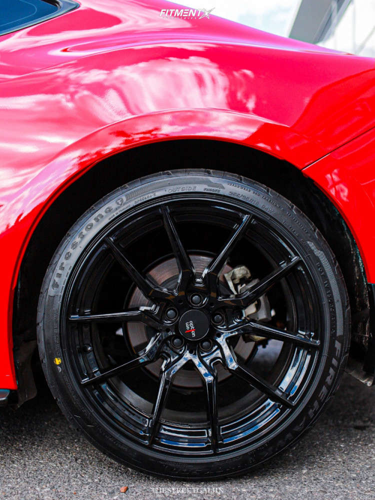 2016 Scion FR-S Base with 18x9.5 Option Lab R716 and Firestone 255x35 ...