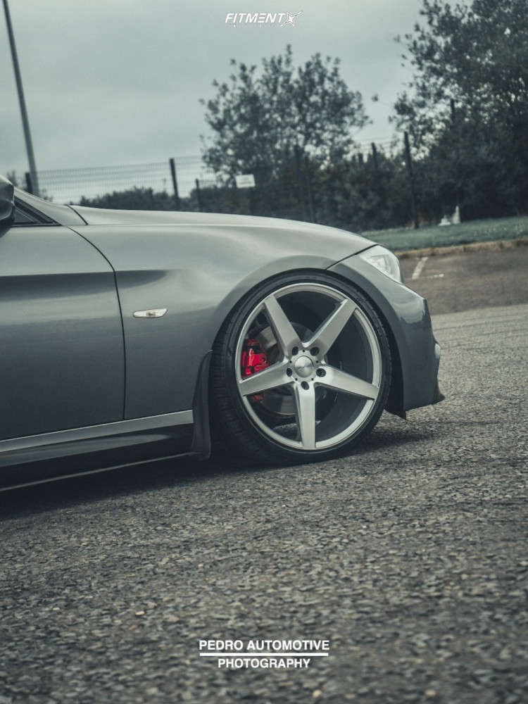 2009 BMW 3 Series Base with 19x8.5 Veemann Vfs8 and Nankang 225x35 on ...