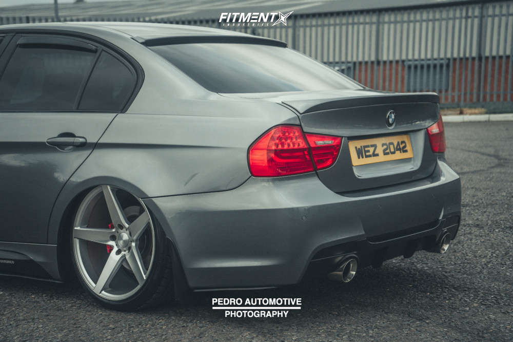 2009 BMW 3 Series Base with 19x8.5 Veemann Vfs8 and Nankang 225x35 on ...