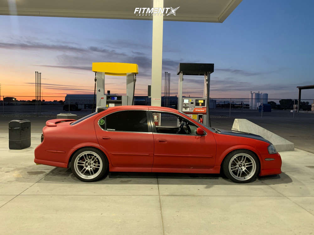 2000 Nissan Maxima SE with 18x9.5 Enkei RPF1 and Nitto 255x35 on ...