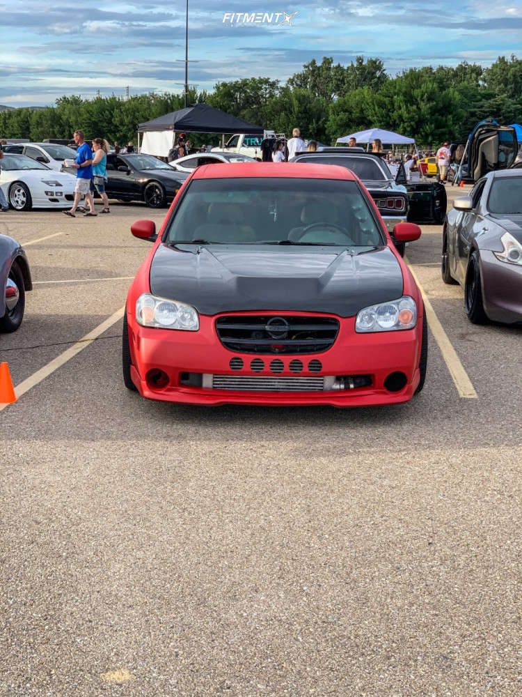 2000 Nissan Maxima SE with 18x9.5 Enkei RPF1 and Nitto 255x35 on ...