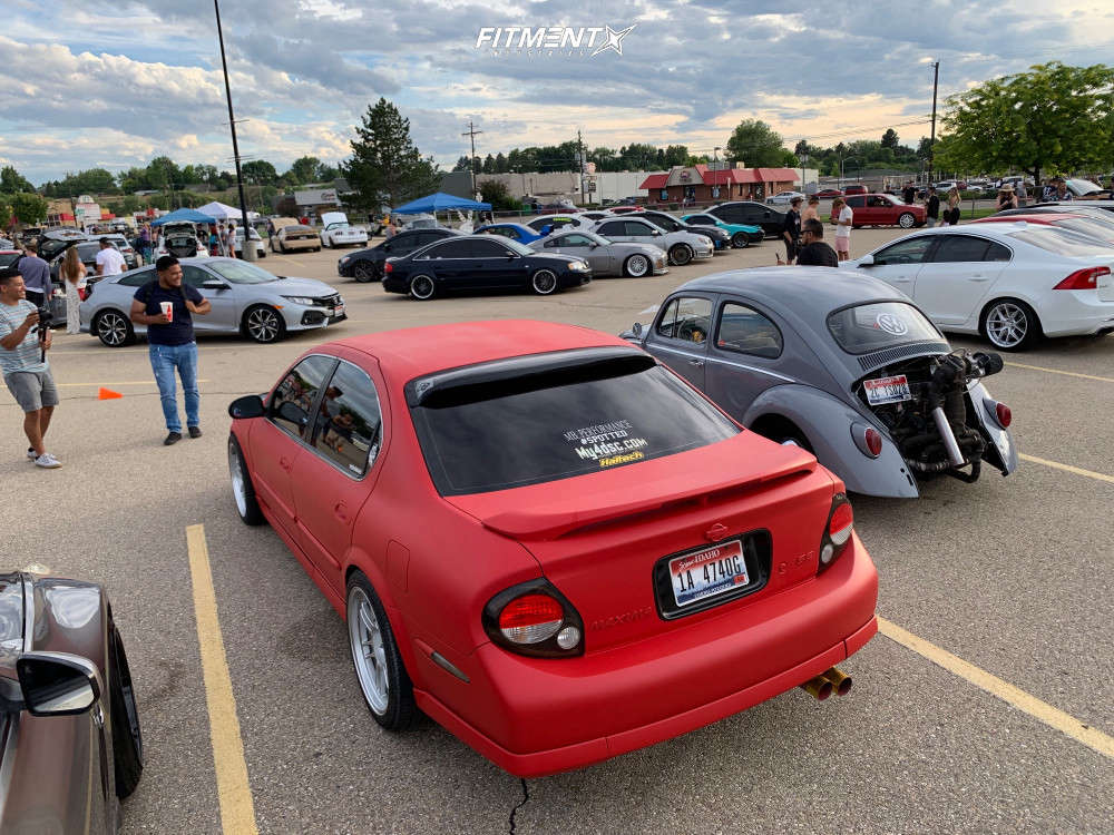 2000 Nissan Maxima SE with 18x9.5 Enkei RPF1 and Nitto 255x35 on ...