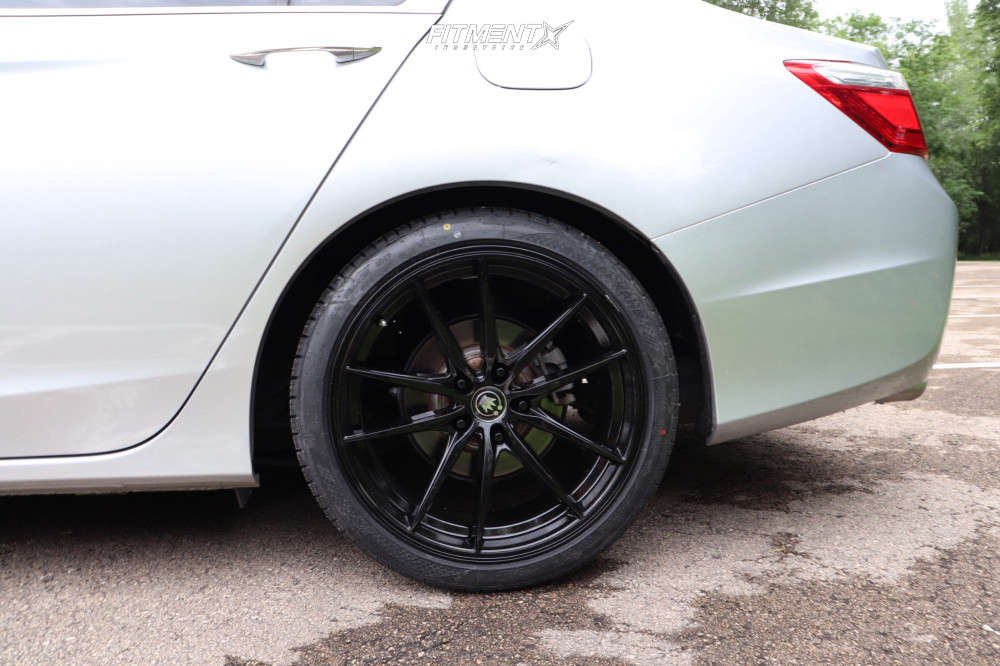 2013 Honda Accord EX-L with 19x8.5 Konig Oversteer and Nankang 225x40 on Stock Suspension ...