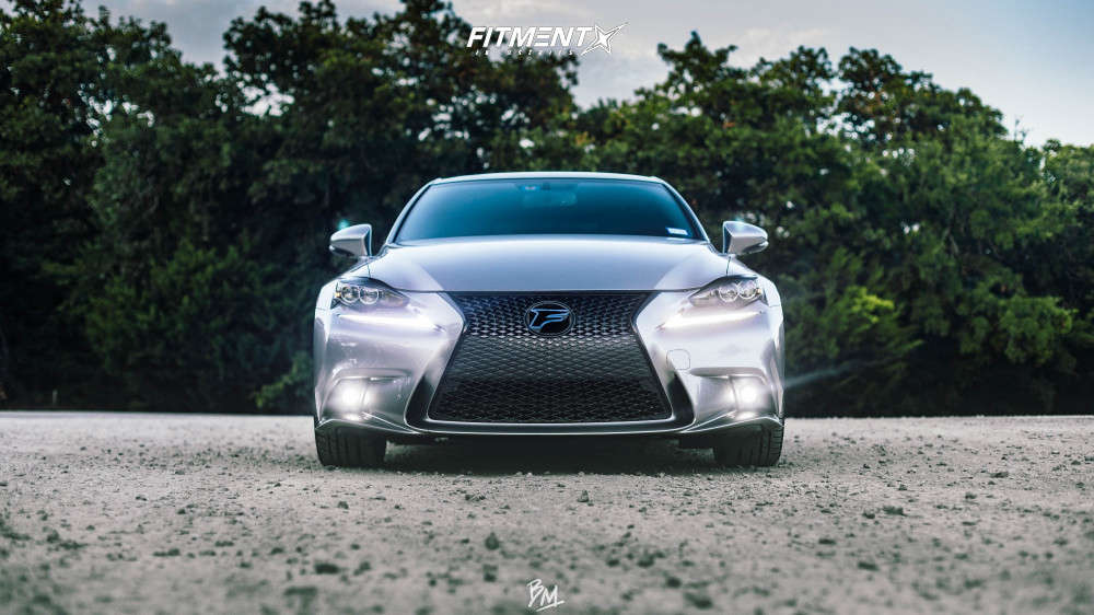 2015 Lexus IS350 F Sport with 19x8.5 Rohana Rfx11 and Toyo Tires 235x35 ...