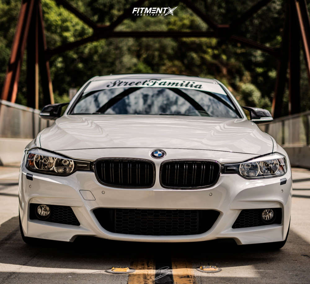 2015 BMW 328i Base with 19x8.5 ESR Sr02 and Atlas 225x35 on Lowering ...