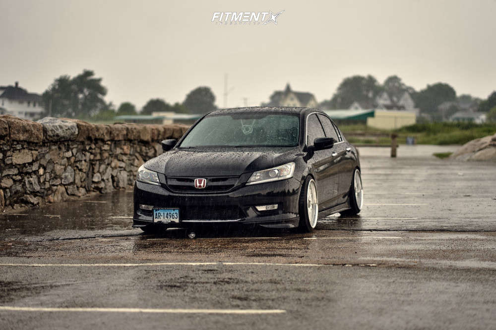 2015 Honda Accord LX with 19x10 Work VS MX and Hankook 225x35 on Coilovers | 1175495 | Fitment ...