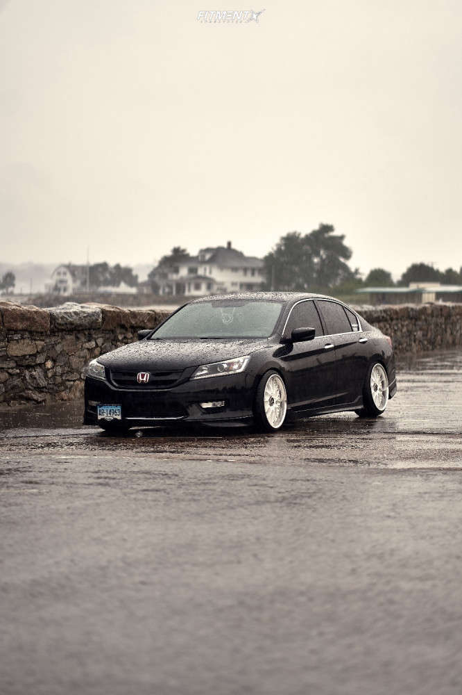 2015 Honda Accord LX with 19x10 Work VS MX and Hankook 225x35 on Coilovers | 1175495 | Fitment ...