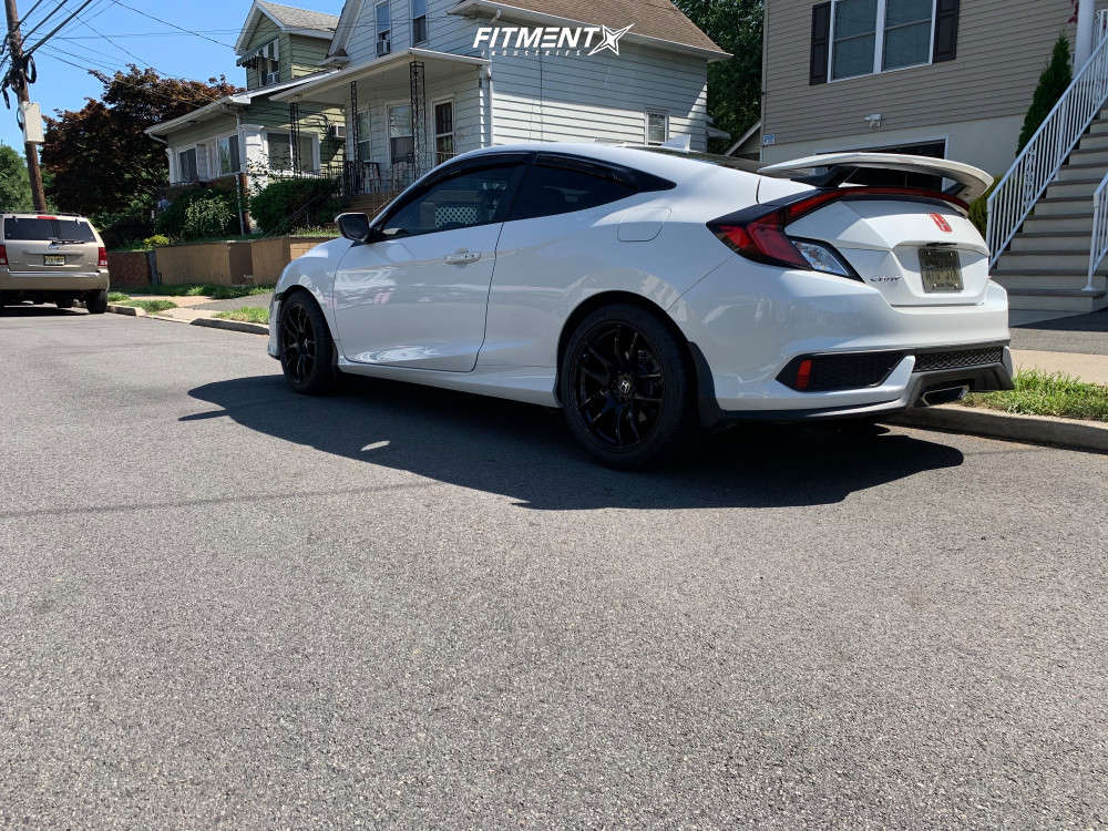 2019 Honda Civic Si with 18x8.5 ESR Sr08 and Michelin 245x40 on Stock ...