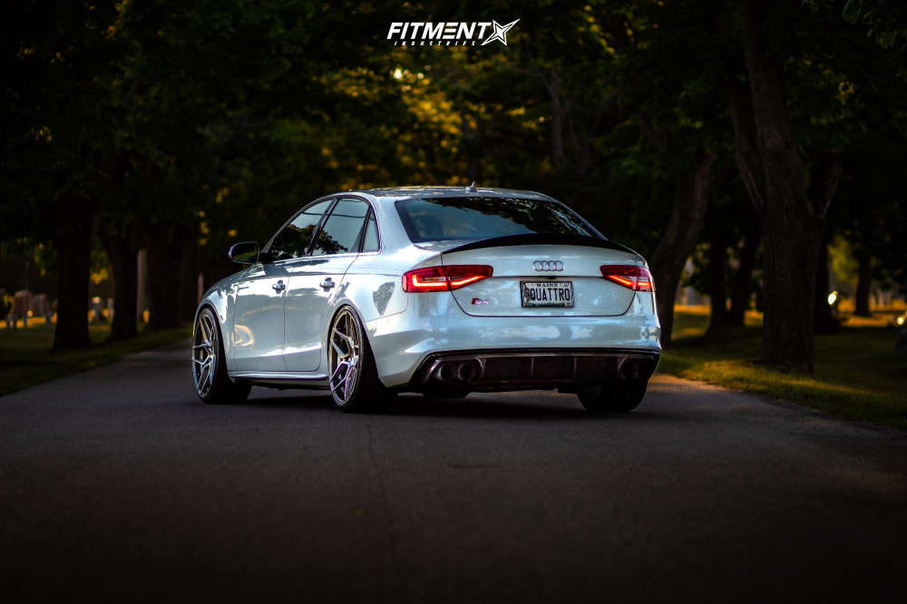 2013 Audi S4 Base with 20x10 Rohana Rfx11 and Hankook 255x30 on ...
