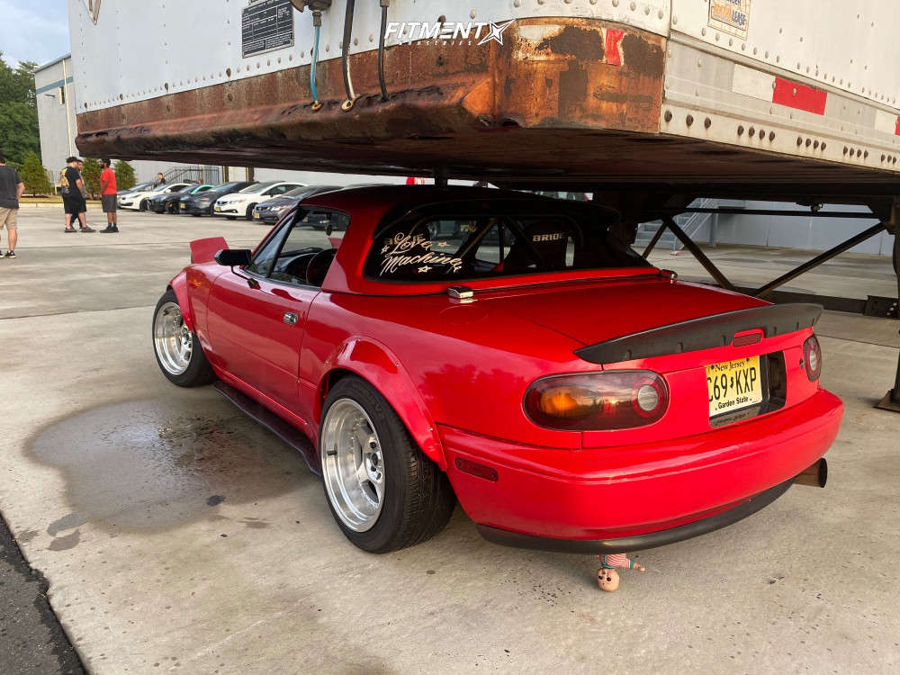 1990 Mazda Miata Base with 15x9 Rota Kyusha and Hankook 205x50 on ...