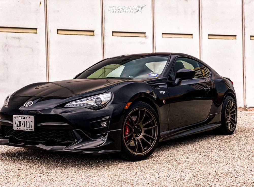 2019 Toyota 86 TRD Special Edition with 18x9.5 AVID1 AV20 and Federal 255x35 on Stock Suspension ...