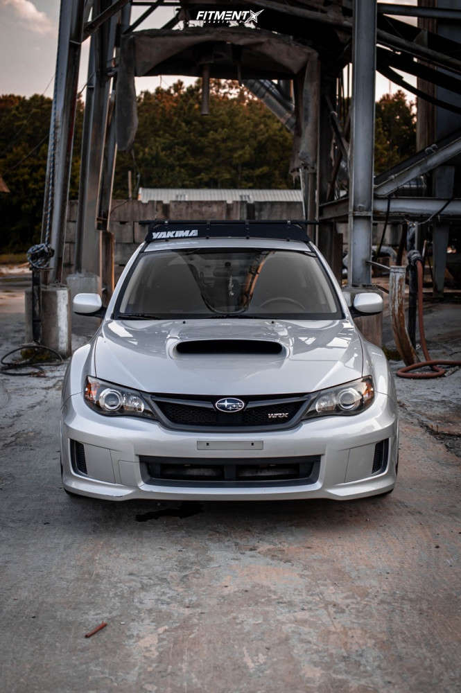 2011 Subaru WRX Base with 18x8.5 ESR Sr08 and Falken 245x40 on Stock Suspension | 1181439 ...