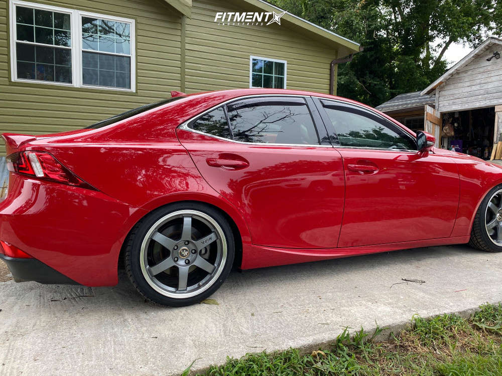 2016 Lexus IS200t Base with 18x8.5 Volk Le37 and Ohtsu 235x40 on ...