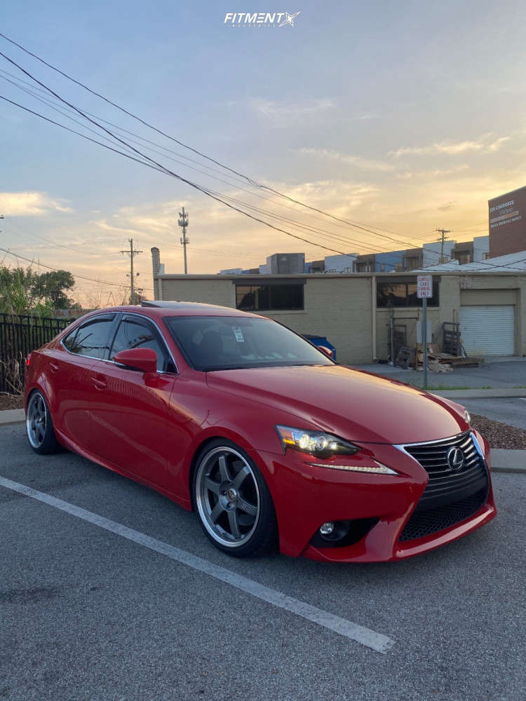 2016 Lexus IS200t Base with 18x8.5 Volk Le37 and Ohtsu 235x40 on ...