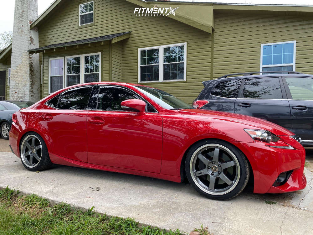 2016 Lexus IS200t Base with 18x8.5 Volk Le37 and Ohtsu 235x40 on ...