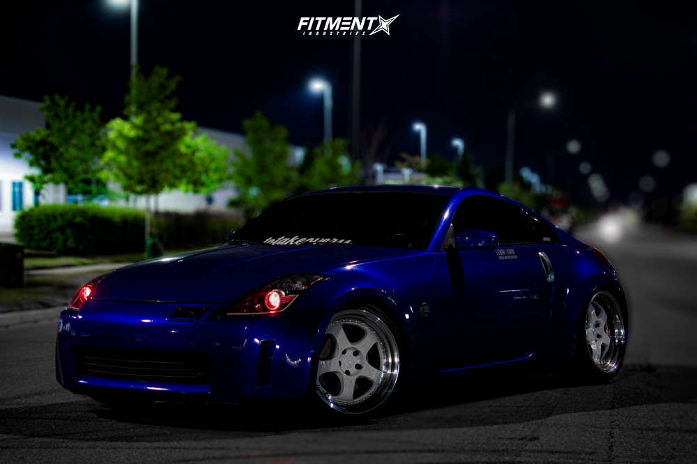 2004 Nissan 350Z Track with 19x10.5 ESR Sr06 and Federal 265x35 on ...