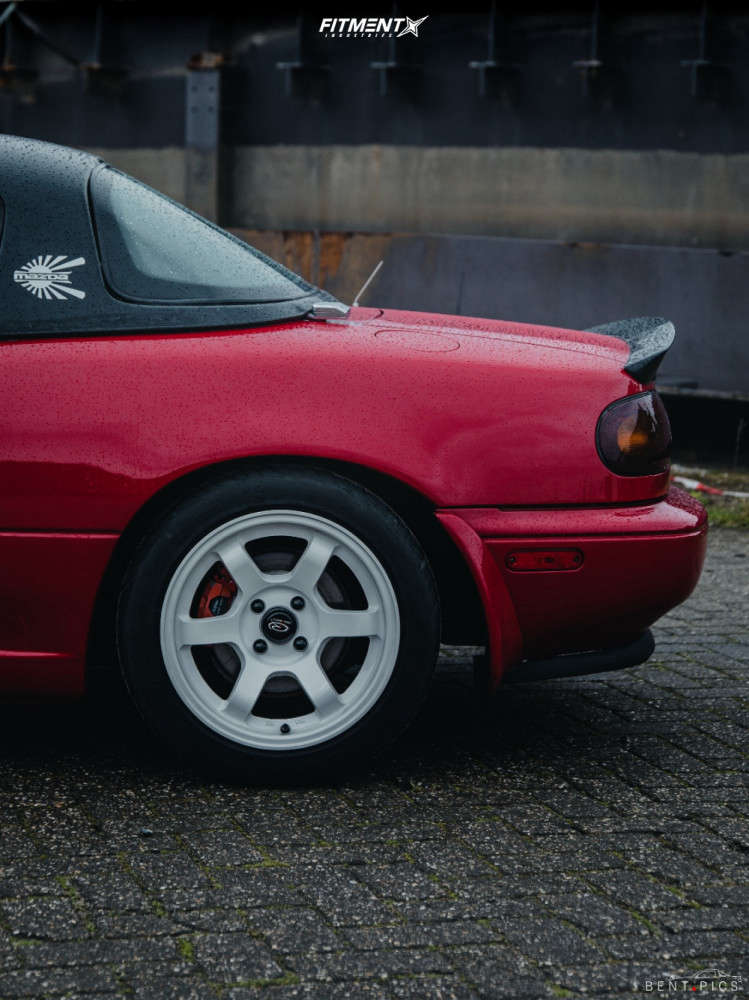 1993 Mazda Miata Base with 15x8 Rota Grid and Federal 195x50 on ...