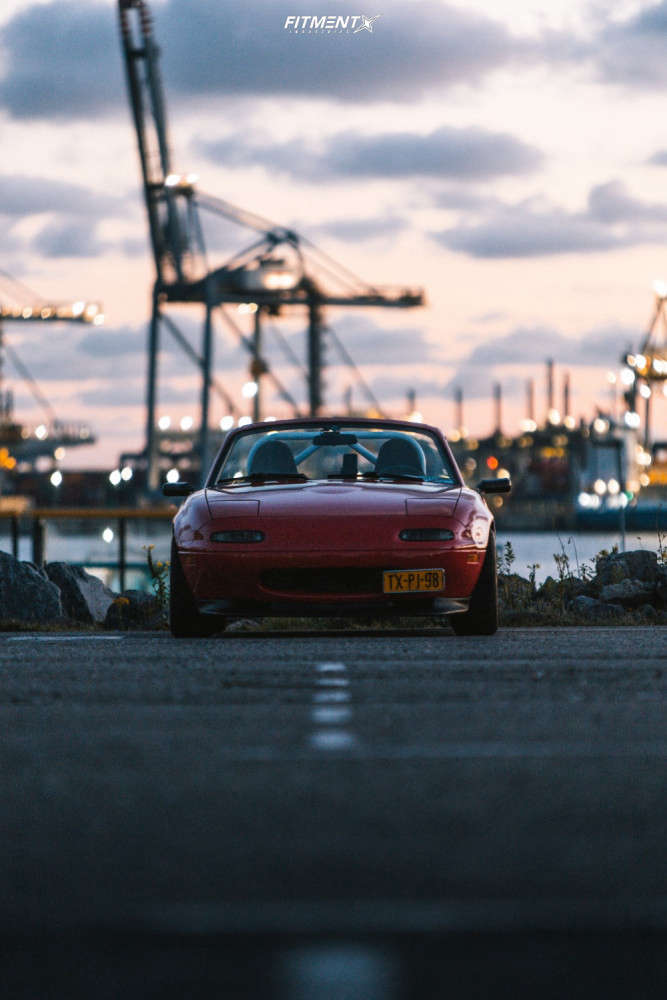 1993 Mazda Miata Base with 15x8 Rota Grid and Federal 195x50 on ...