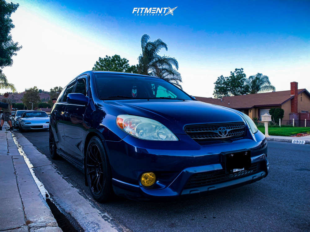 2005 Toyota Matrix XR with 17x8 AVID1 AV20 and Bridgestone 225x45 on ...
