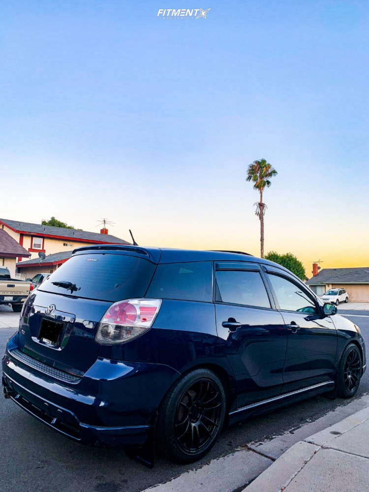 2005 Toyota Matrix XR with 17x8 AVID1 AV20 and Bridgestone 225x45 on ...