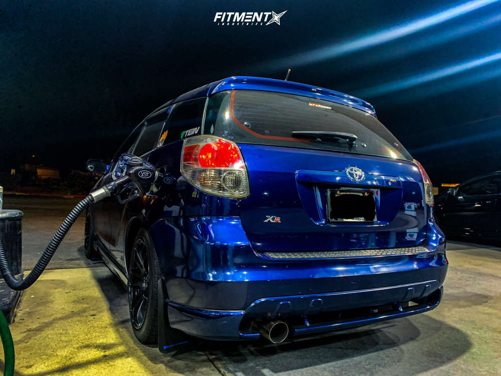 2005 Toyota Matrix XR with 17x8 AVID1 AV20 and Bridgestone 225x45 on ...