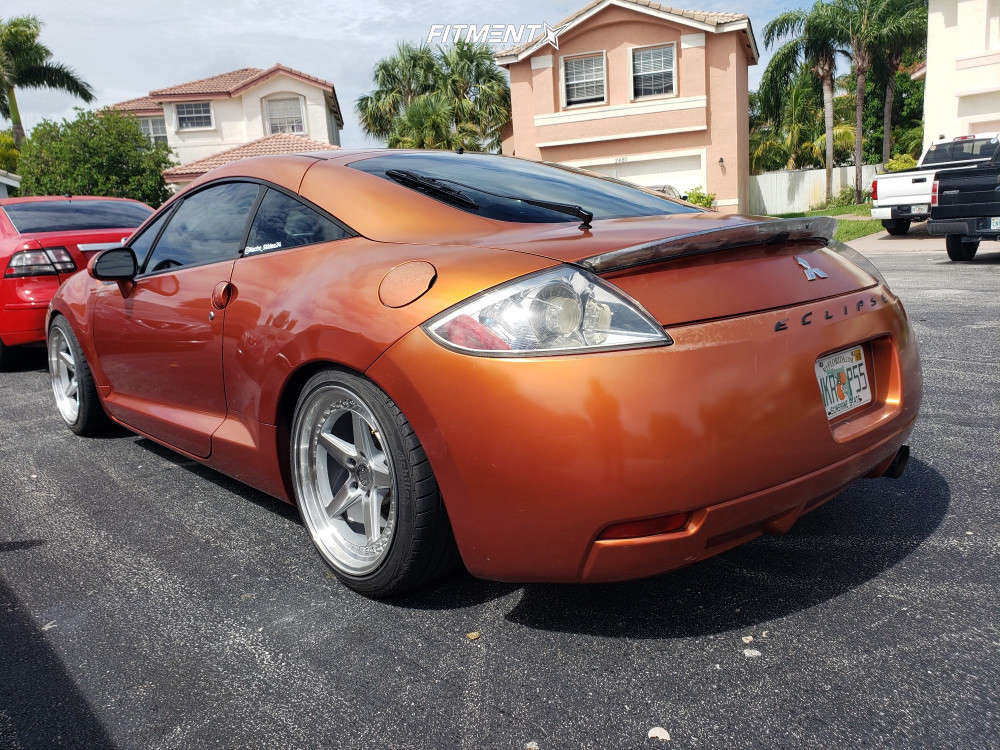2007 Mitsubishi Eclipse GS with 18x9.5 Aodhan Ds05 and Achilles 235x40 ...