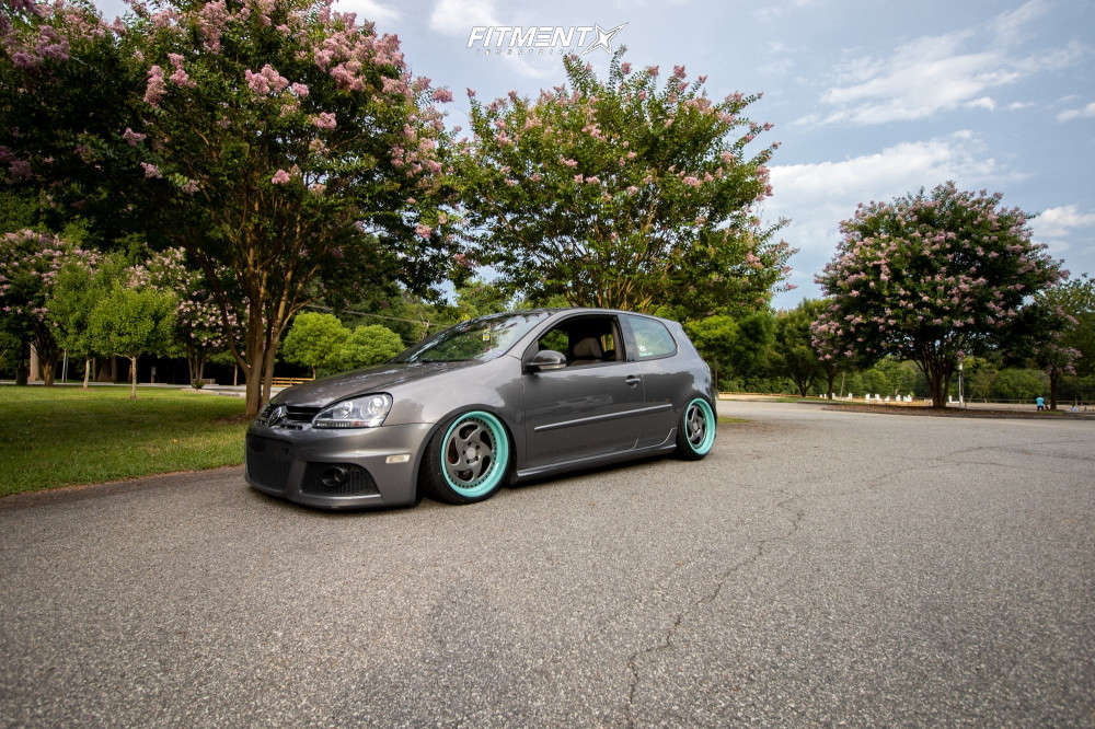 2008 Volkswagen GTI Base with 18x9.5 Heritage Avus and Achilles 215x40 ...