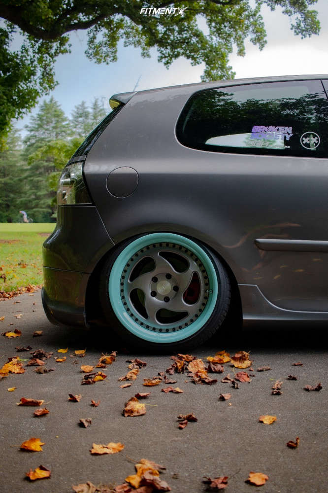 2008 Volkswagen GTI Base with 18x9.5 Heritage Avus and Achilles 215x40 ...