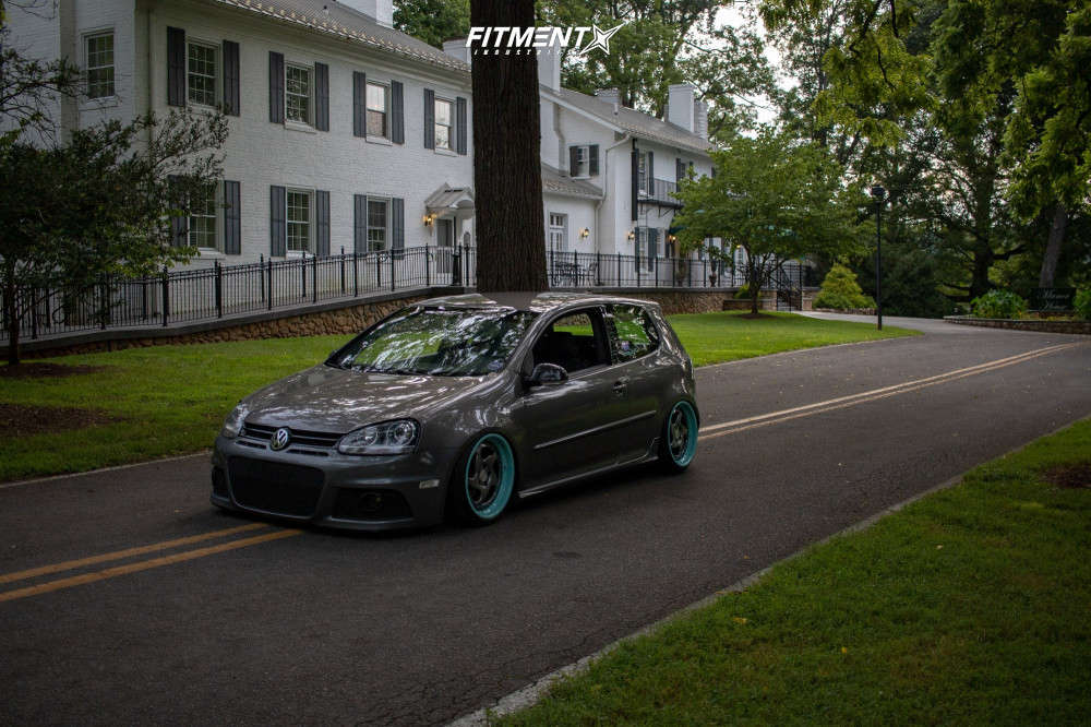 2008 Volkswagen GTI Base with 18x9.5 Heritage Avus and Achilles 215x40 ...