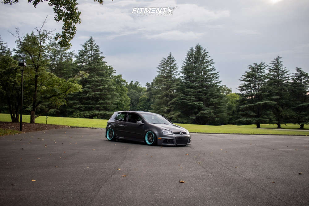 2008 Volkswagen GTI Base with 18x9.5 Heritage Avus and Achilles 215x40 ...
