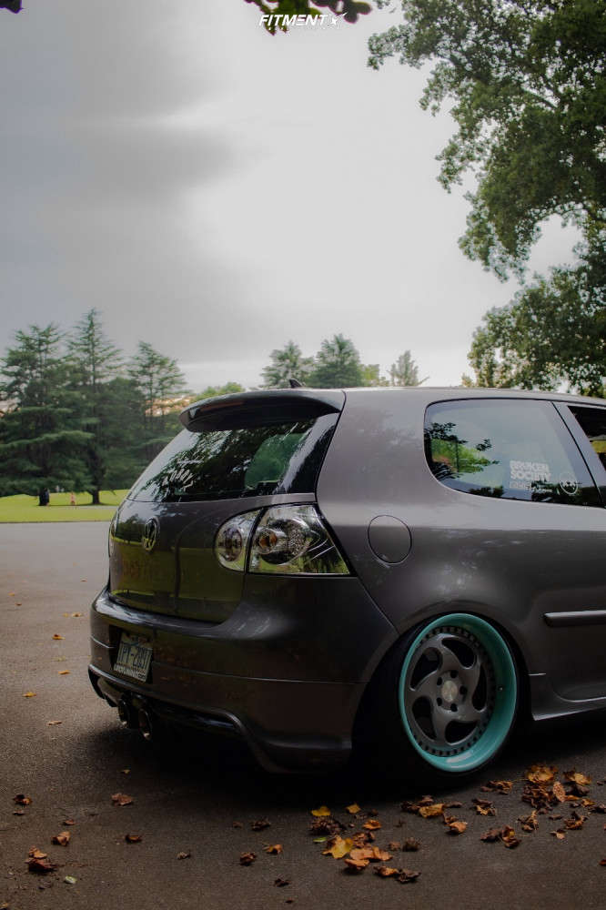 2008 Volkswagen GTI Base with 18x9.5 Heritage Avus and Achilles 215x40 ...