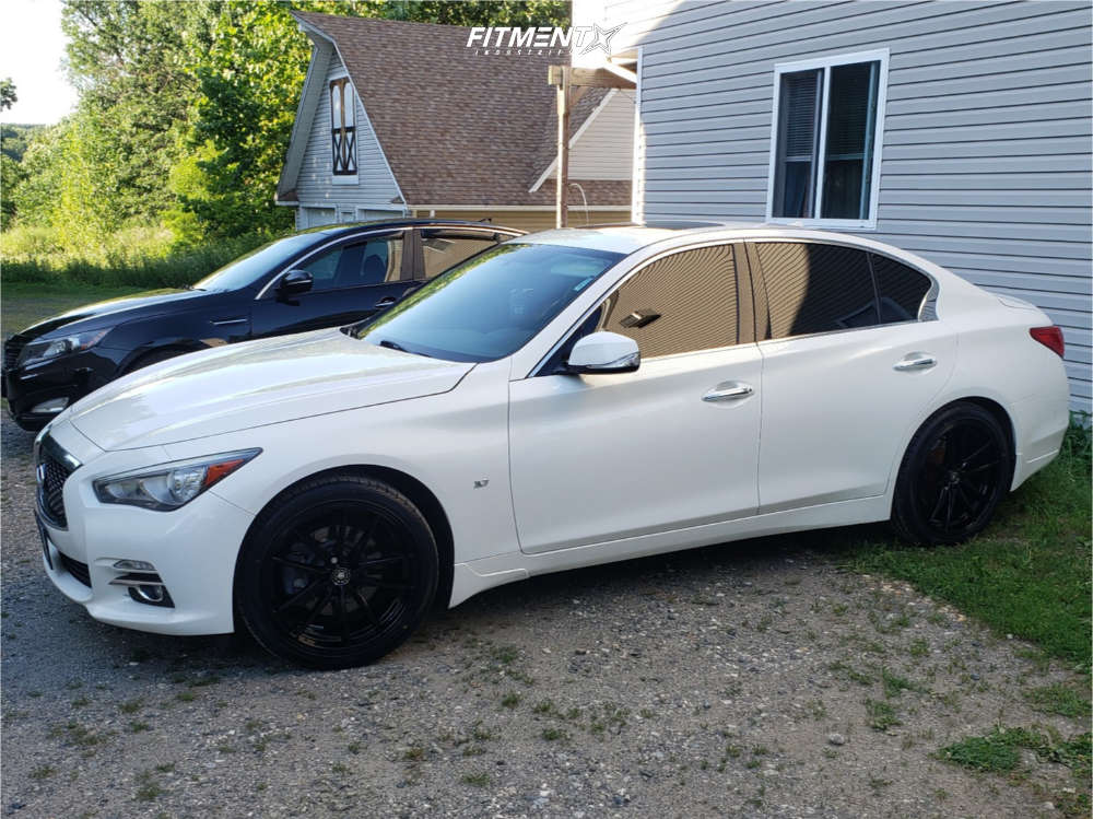 2014 INFINITI Q50 Premium with 19x8.5 Konig Oversteer and Ironman ...