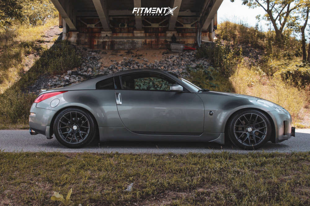 2006 Nissan 350Z Grand Touring with 18x9.5 ESR Sr12 and Falken 265x35 ...