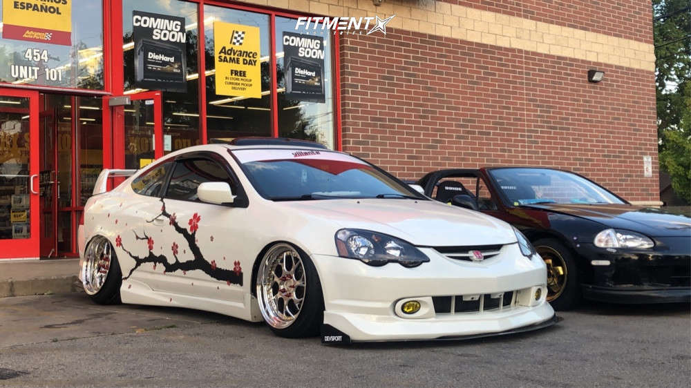 2002 Acura RSX Type-S with 18x9.5 Aodhan Ds01 and Federal 205x40 on Air Suspension | 1185289 ...
