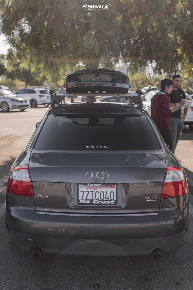 2002 Audi A4 Quattro Base with 19x10 Rotiform Tmb and Achilles 215x35 ...